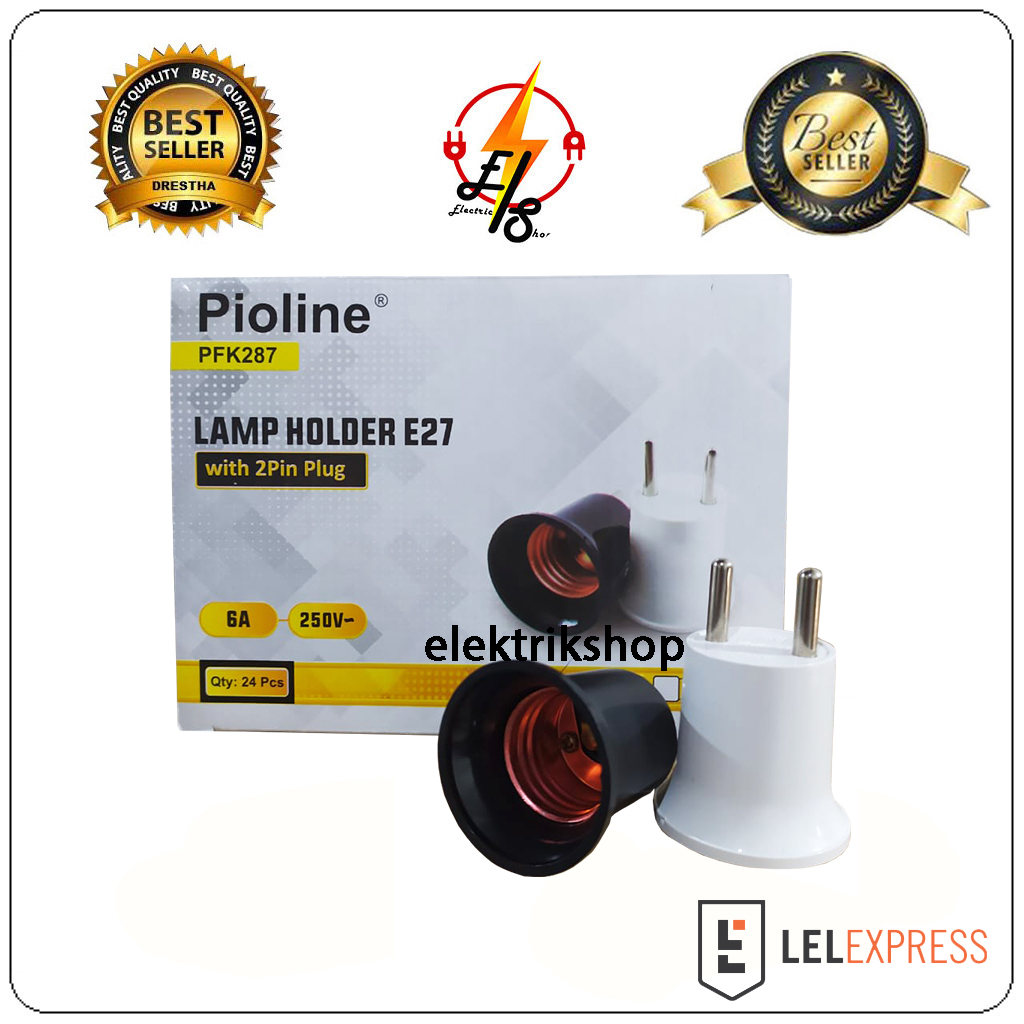 Fiting colok W-B TANPA SWITCH E27 Elektrikshop | Lazada Indonesia