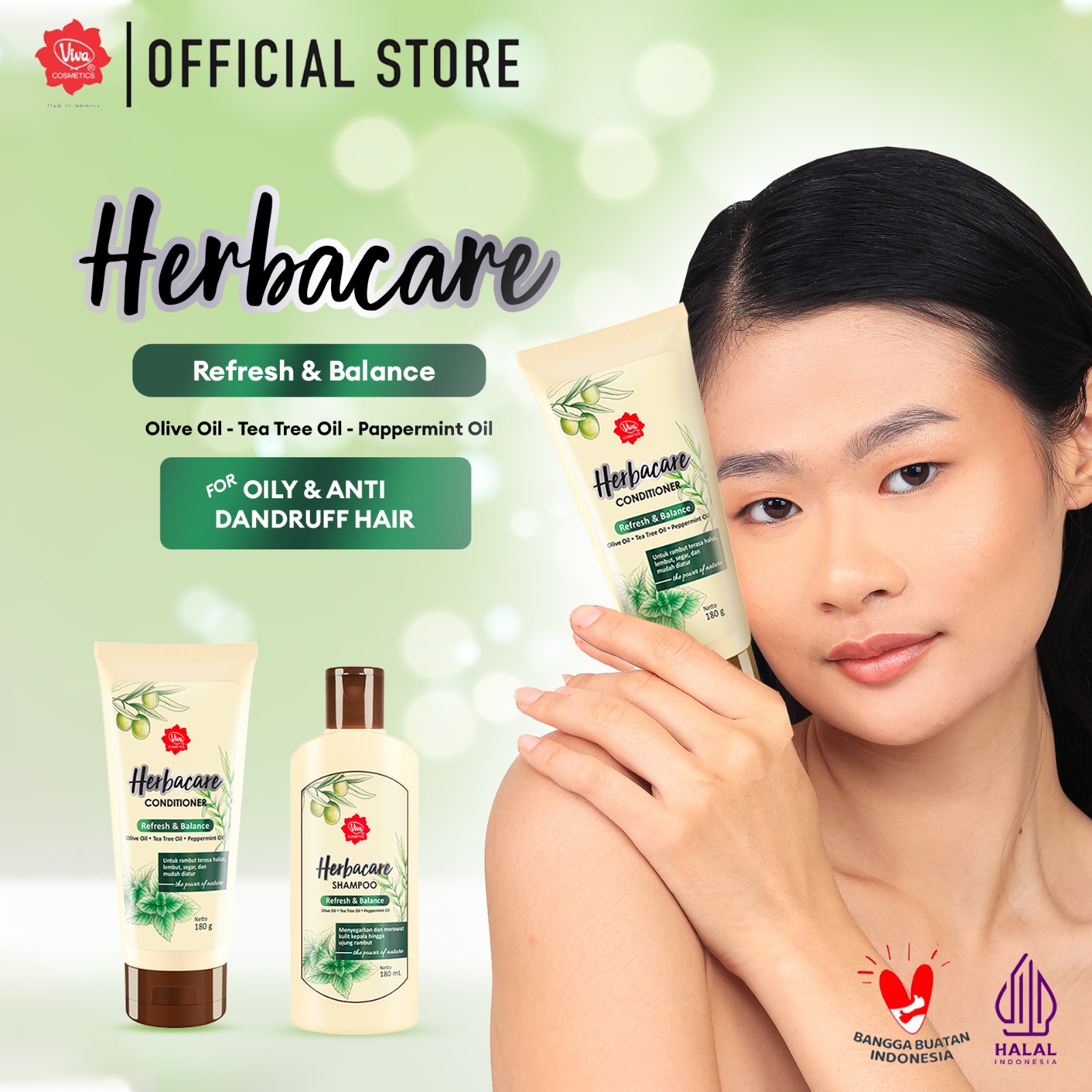 Viva Herbacare Conditioner - 180 gr (tersedia 3 varian) | Lazada Indonesia