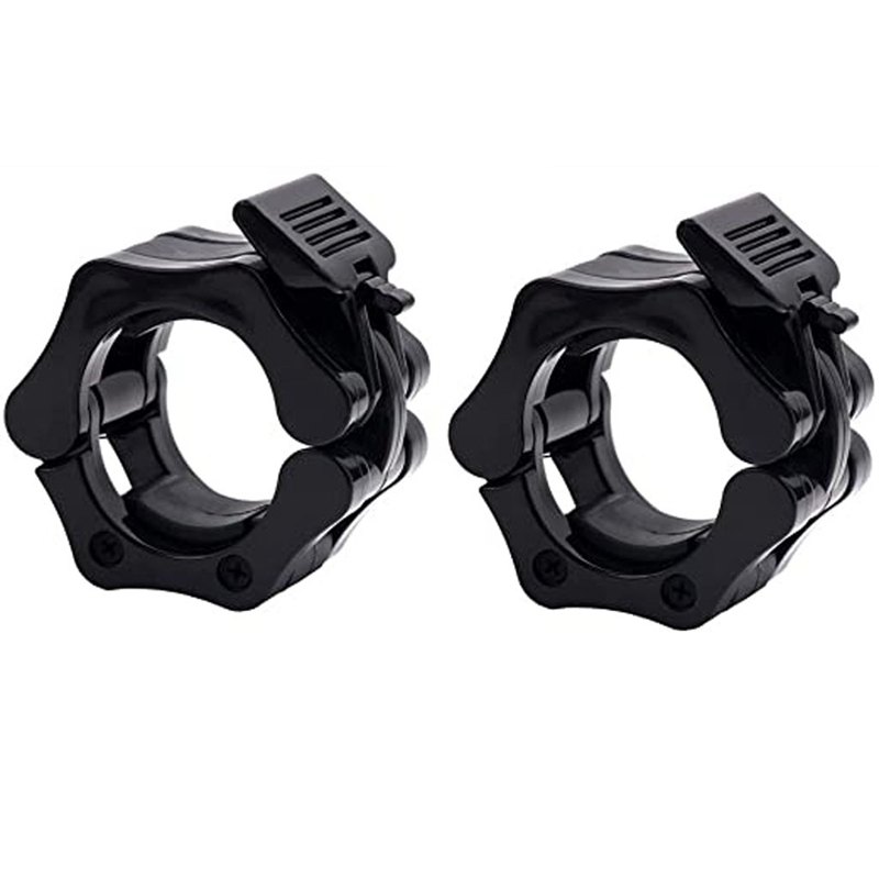 Barbell Collars Quick Release Olympic Barbell Clamp Lock Dumbell Clips ...