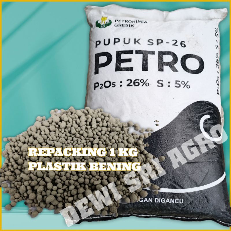 Pupuk SP 26 Petro Repacking plastik bening 1 kg | Lazada Indonesia