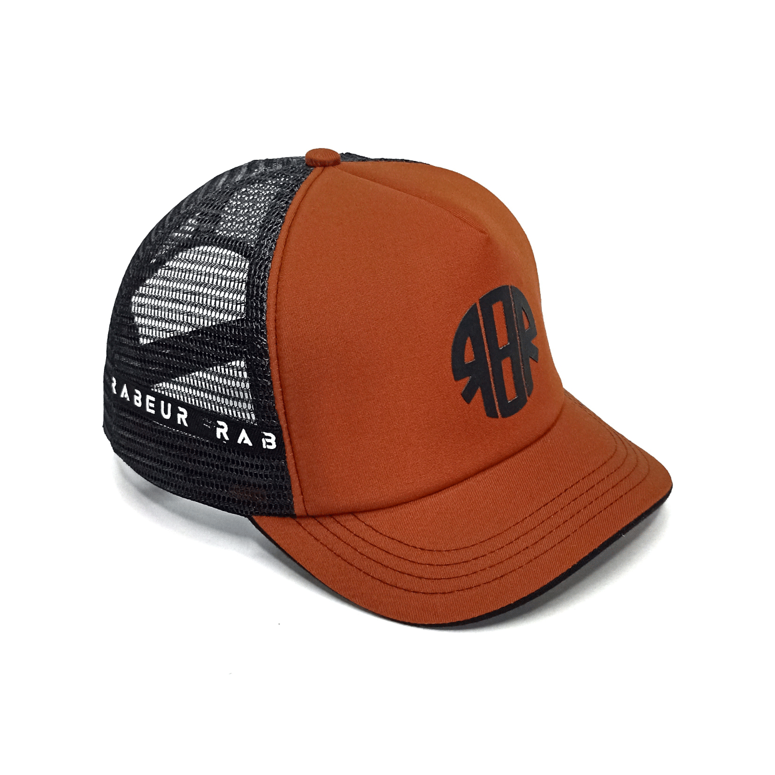 Topi Trucker lidah Pendek Topi Pria Trucker Jaring Black Gray Topi ...