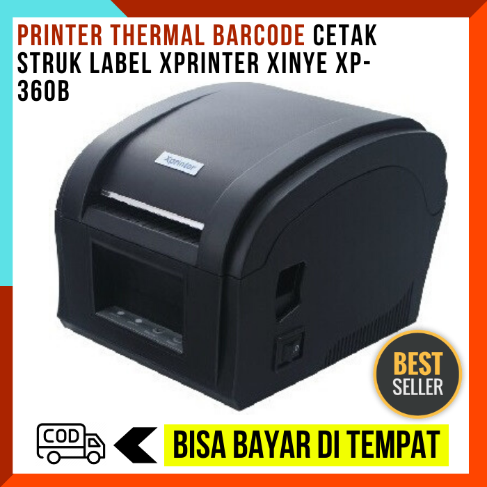 Printer Thermal Barcode Cetak Struk Label Xprinter Xinye XP-360B ...