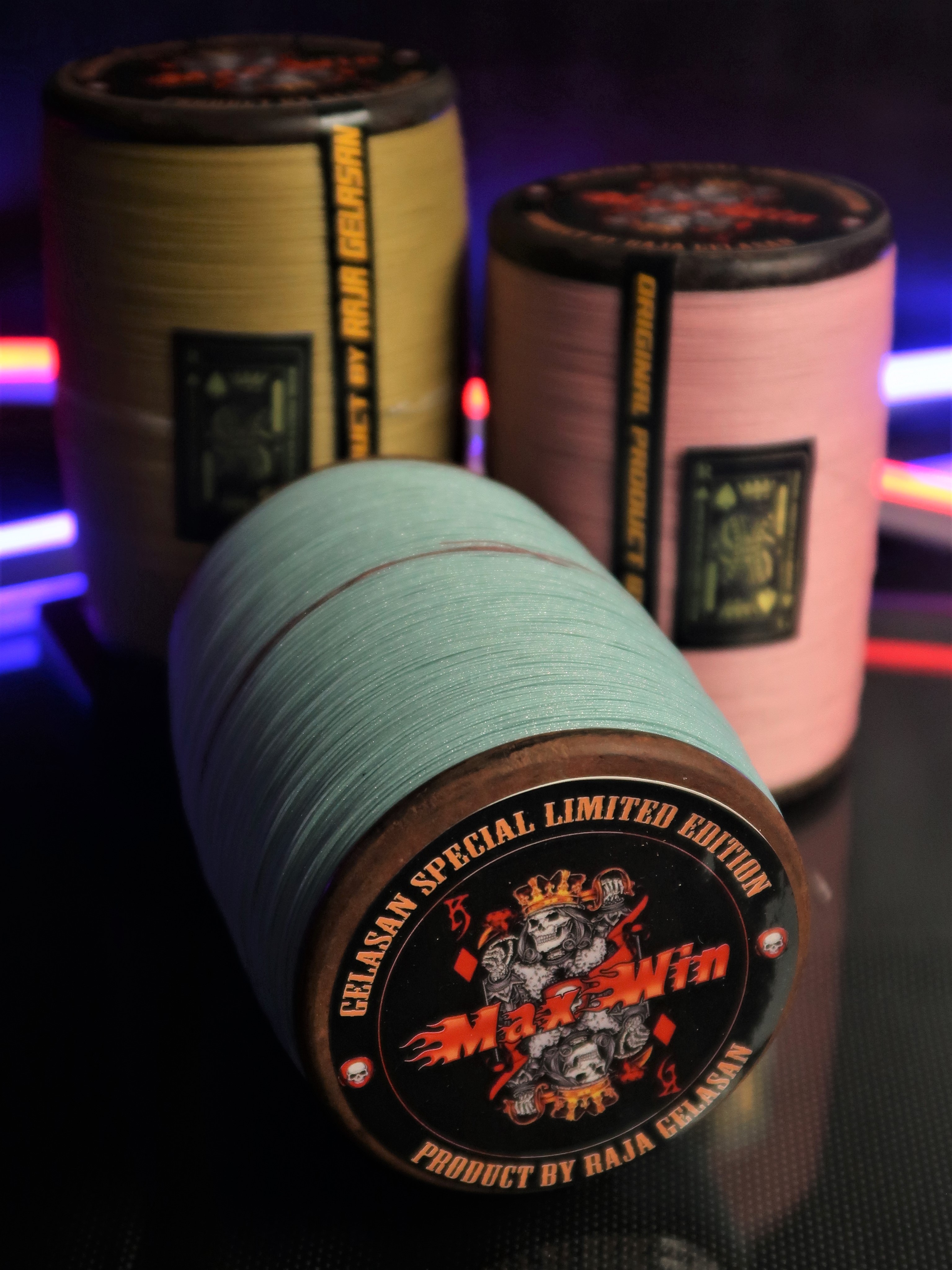 Gelasan MAXWIN Salatin Matot Klos kayu 6000 yard Special Edition by ...