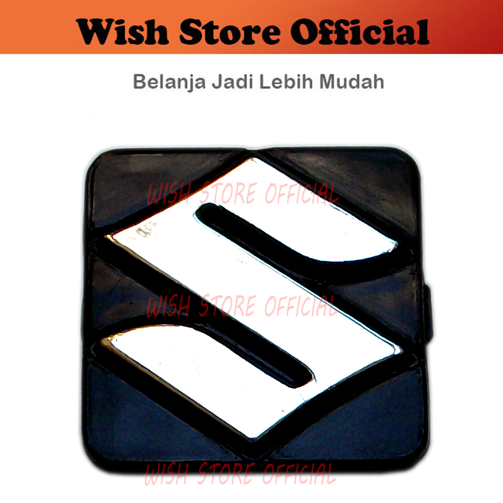 [PCS] Emblem / Car Logo / Sticker / Lambang Mobil Tulisan S untuk ST200 / ST 200 Suzuki Carry ...
