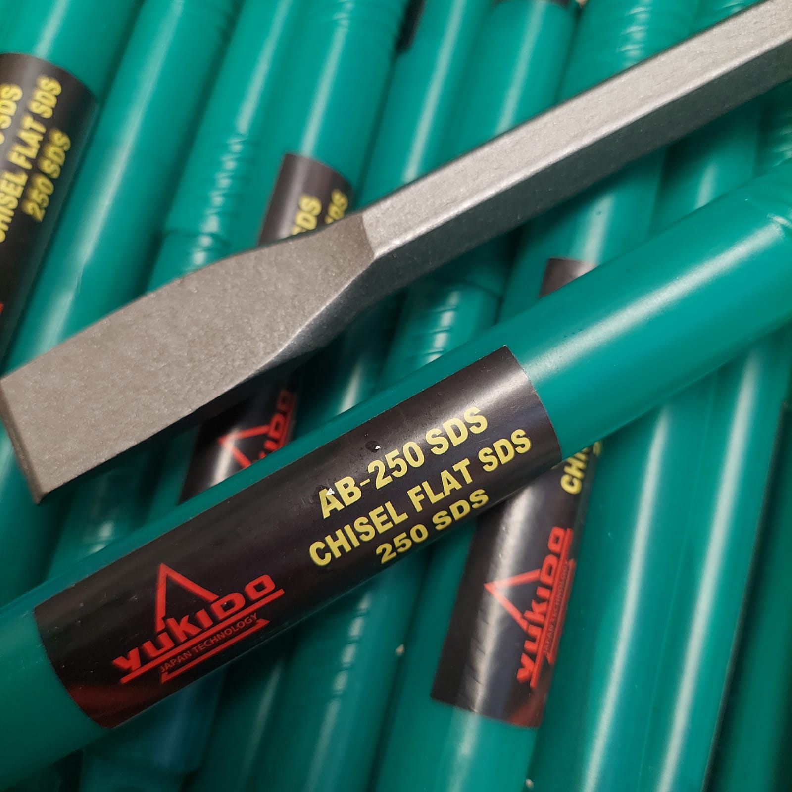 Mata Bor Beton Bobok Panjang 250mm Mata Bor Tembok Beton Sds Plus Point Flat Chisel Lazada