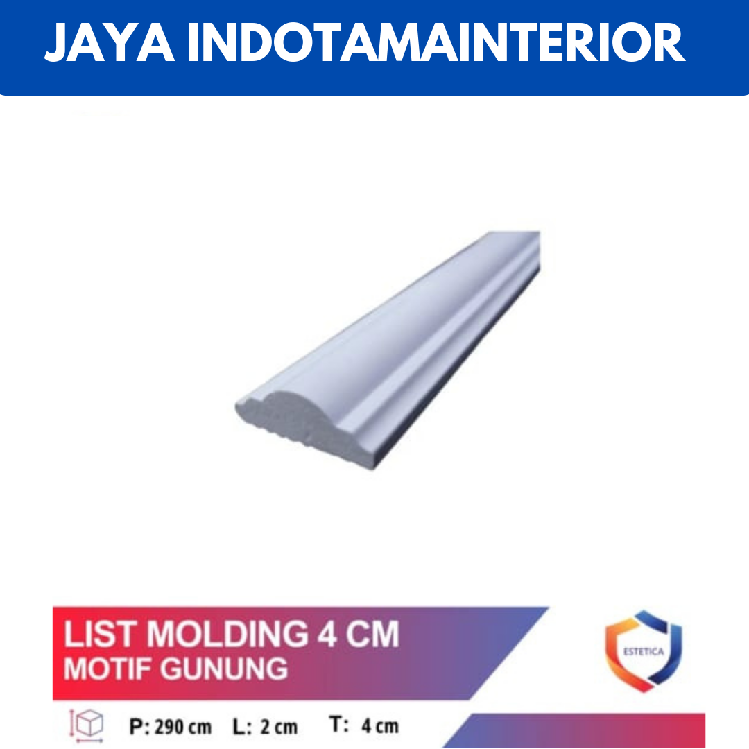 Wall Moulding List Dinding Profile PVC Moulding Molding Anti Air Rayap ...