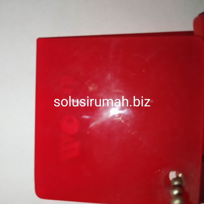 Acrylic Akrilik Sheet Custom mika 2mm merah /100cm tembus warna 2 mm ...