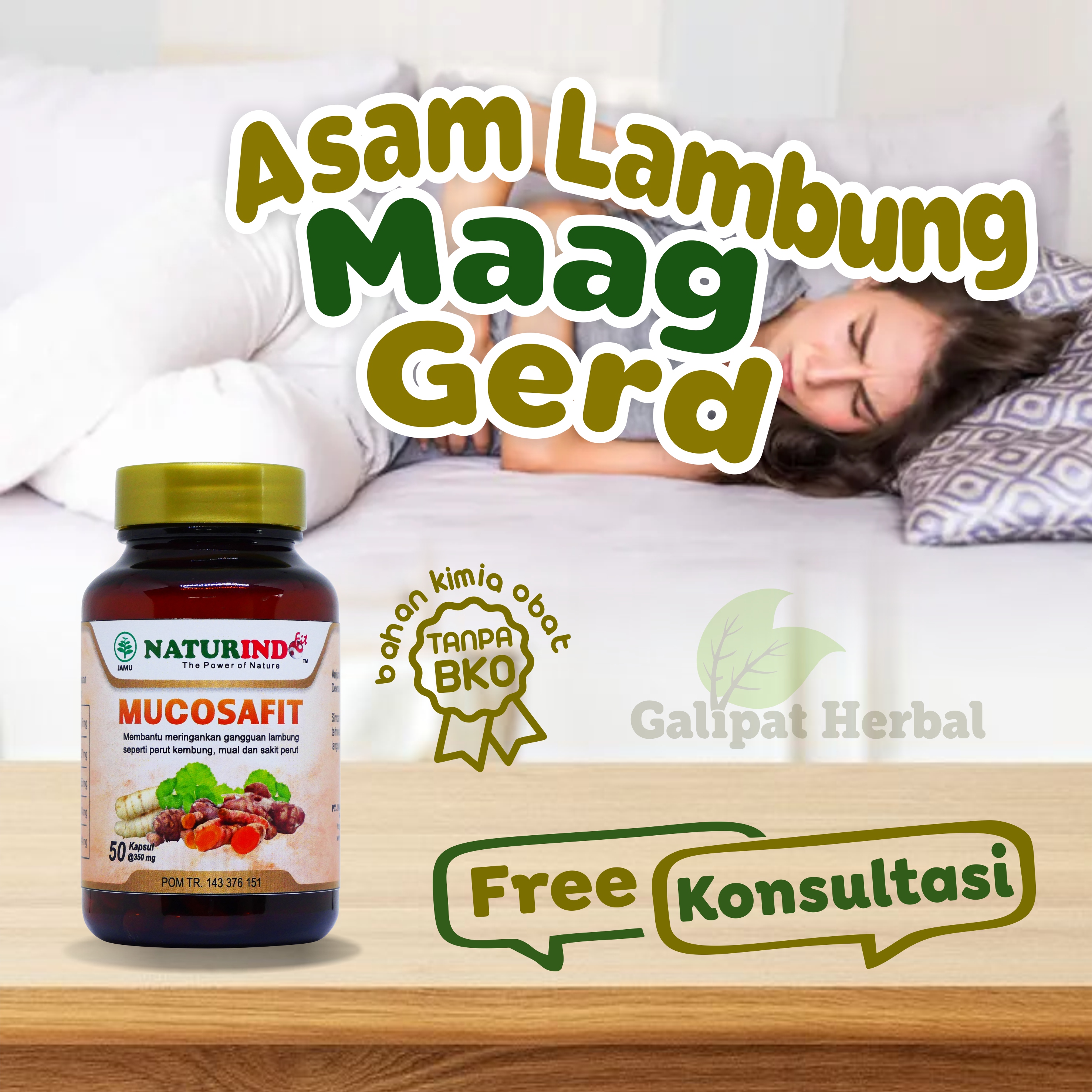 Obat Asam Lambung, Lambung Bengkak, sakit ulu hati, mual, pusing, demam ...