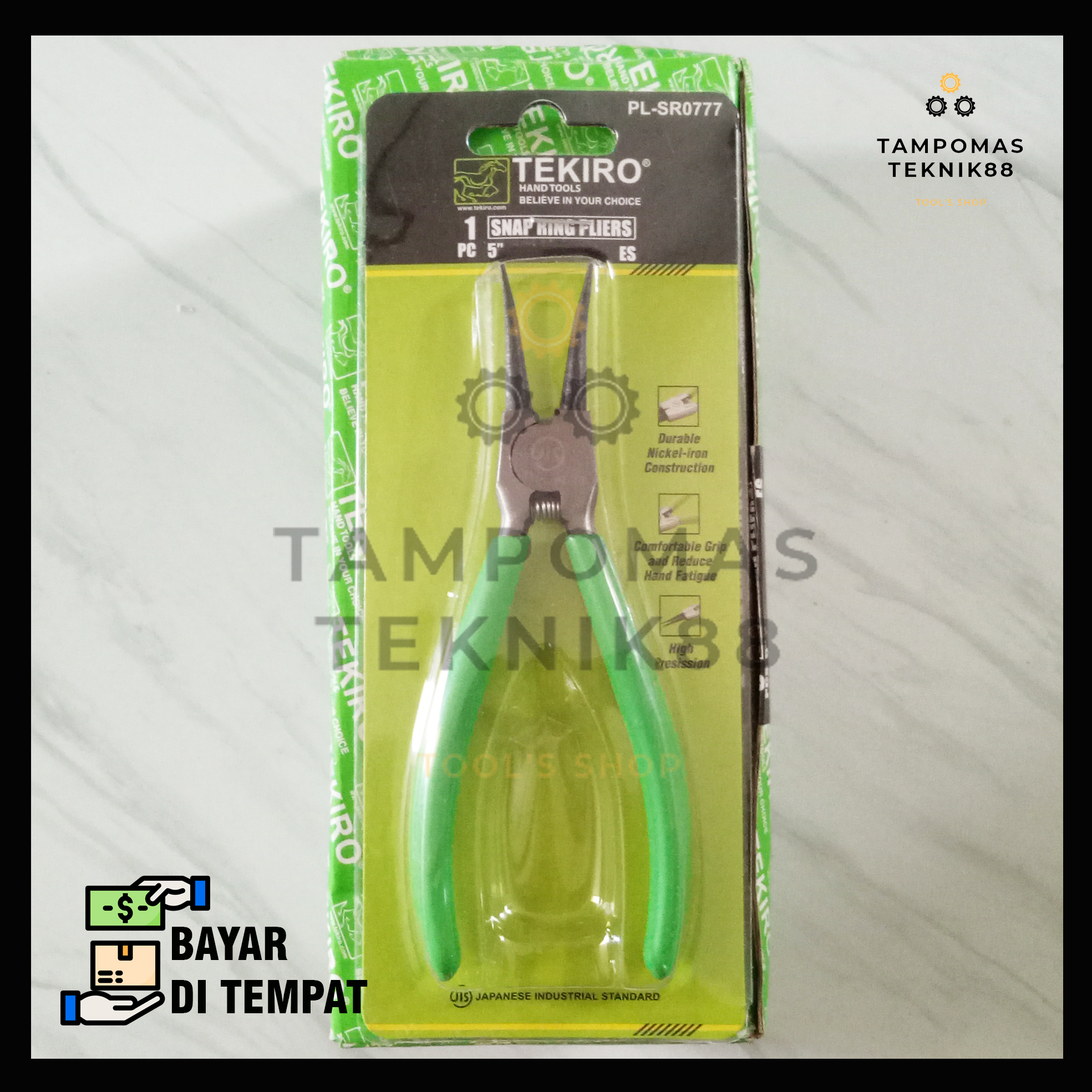 Tang Snap Ring Tekiro 5 Lurus Buka Tang Snapring ES Tekiro | Lazada ...