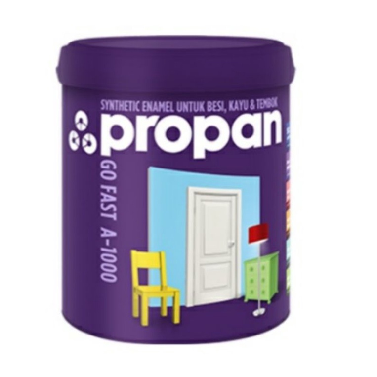 CAT SINTETIK PROPAN GO FAST A-1000 PUTIH GLOSS 2,5LT | Lazada Indonesia