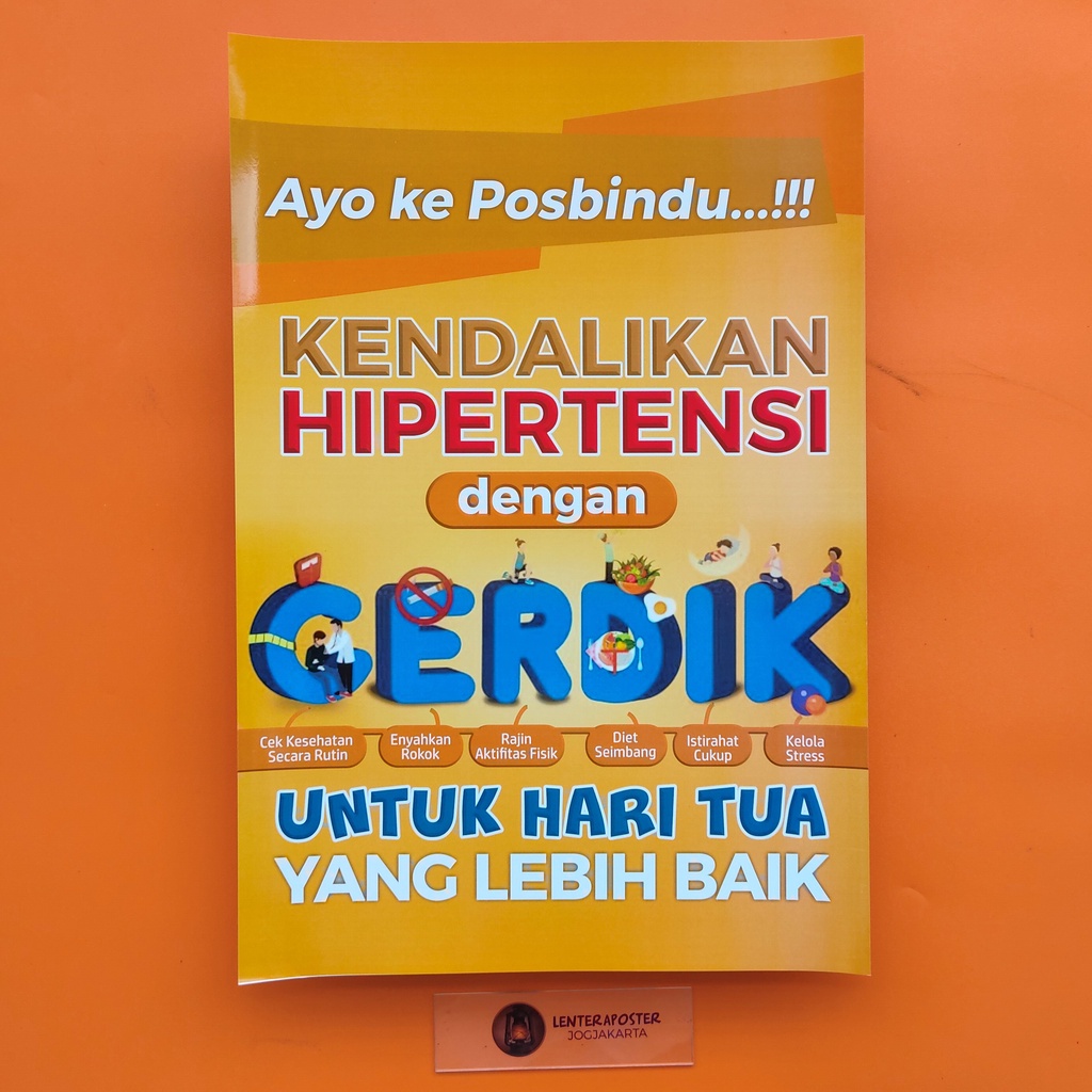 Poster Mengontrol Hipertensi, Poster Mengontrol Hipertensi dengan ...