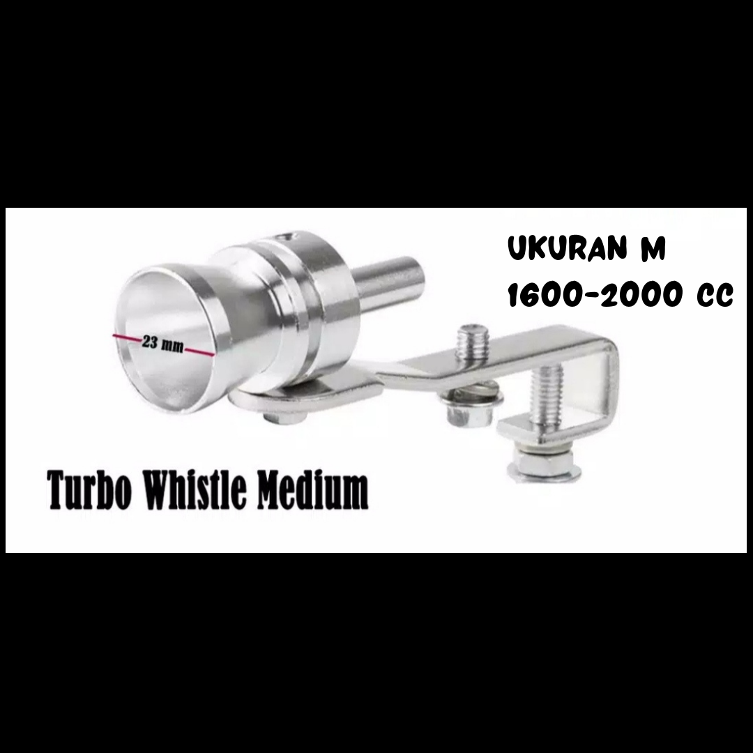Turbo Whistle Siul Suara Efek Turbo Knalpot Mobil ukuran M dan L ...