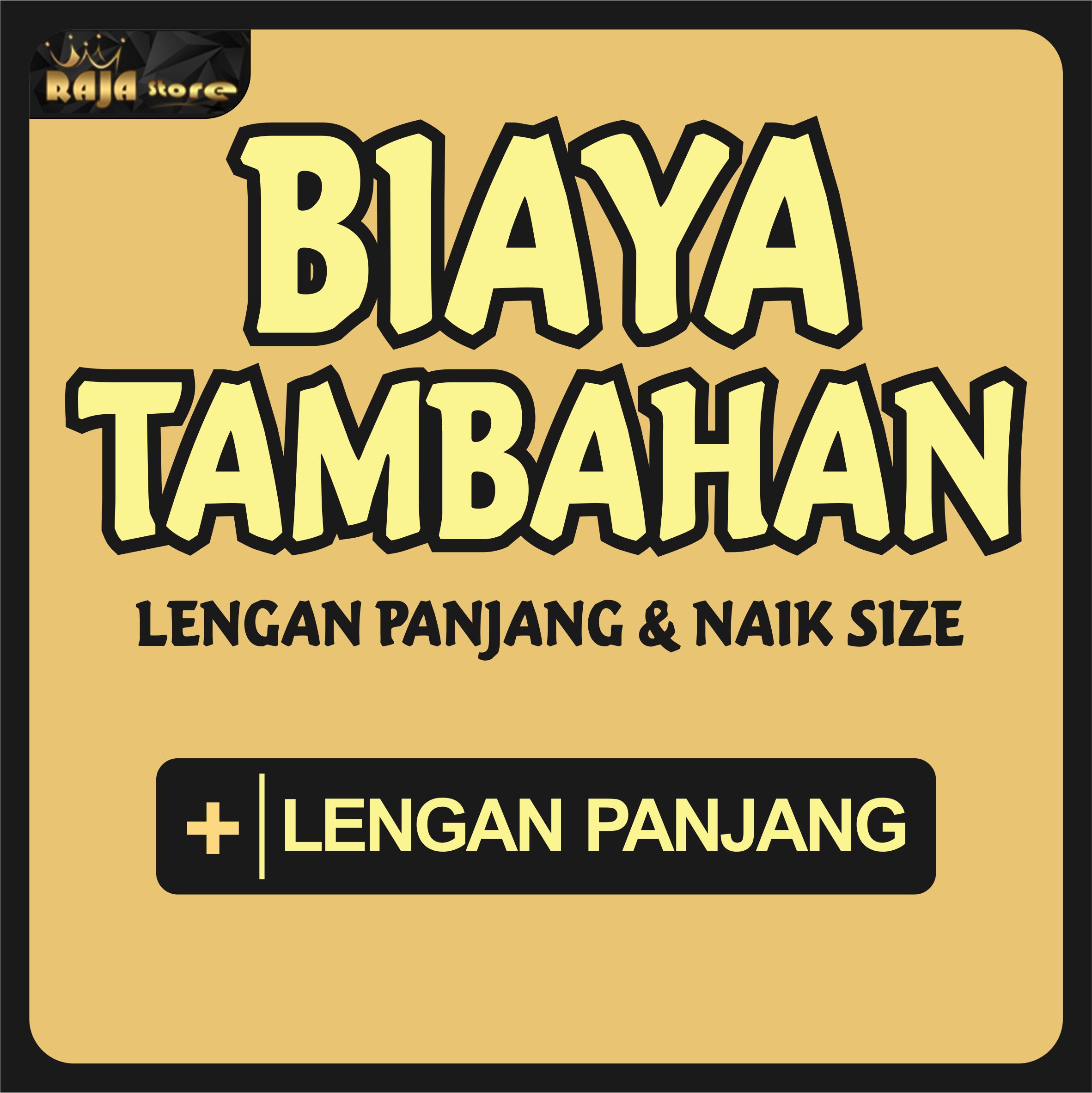 (Raja store) Biaya Tambahan Lengan Panjang dan Ubah Ukuran Resize ...