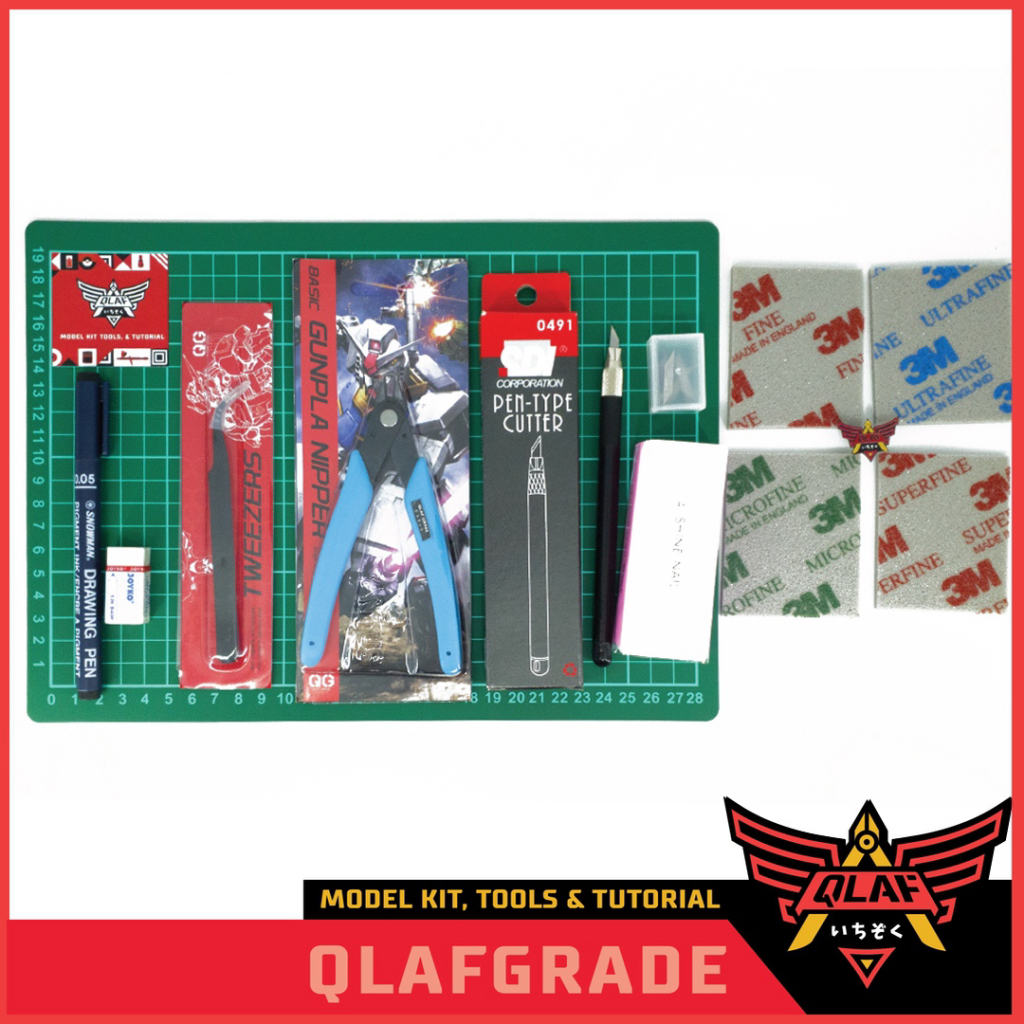 Paket Alat Rakit TOOLKIT LENGKAP Gunpla Gundam Tools Set tool set ...