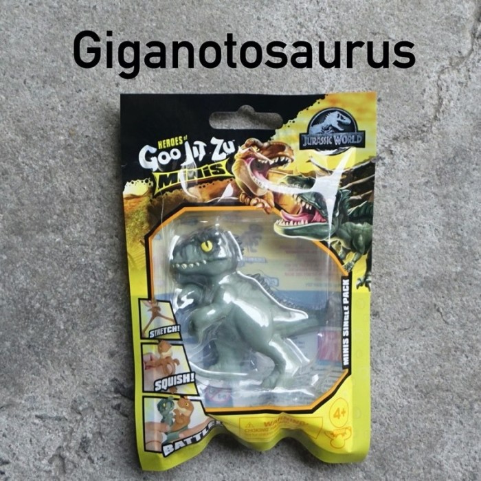 GOO JIT ZU MINIS JURASSIC WORLD DINOSAURS PARK GOOJITZU GOOJITSU FLEX ...