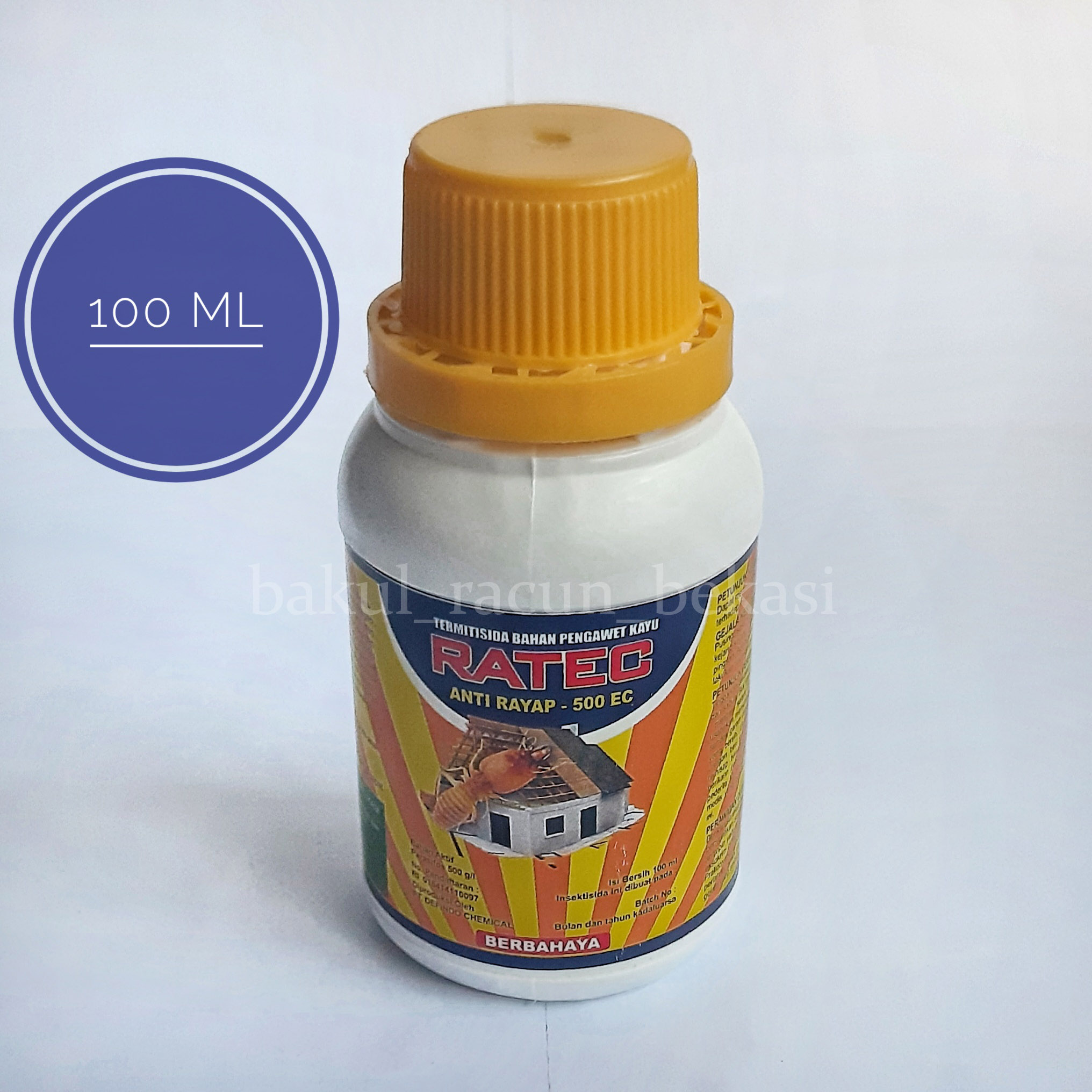CAIRAN ANTI RAYAP RATEC 100ML TERMITISIDA ( PENGAWET KAYU ) 100 ML ...
