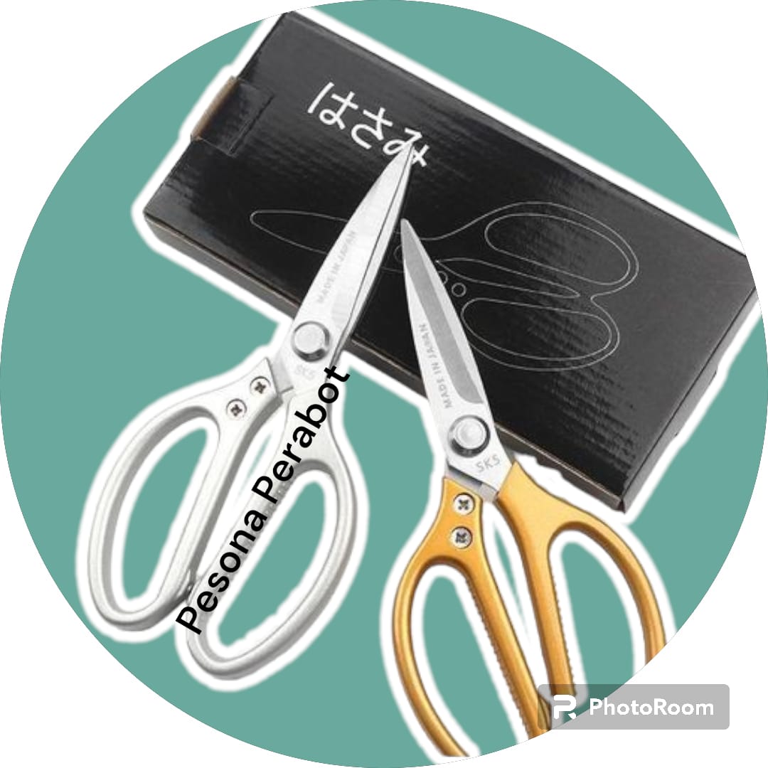 GUNTING DAPUR SERBAGUNA MULTIFUNGSI GUNTING TAJAM STAINLESS BISA POTONG ...