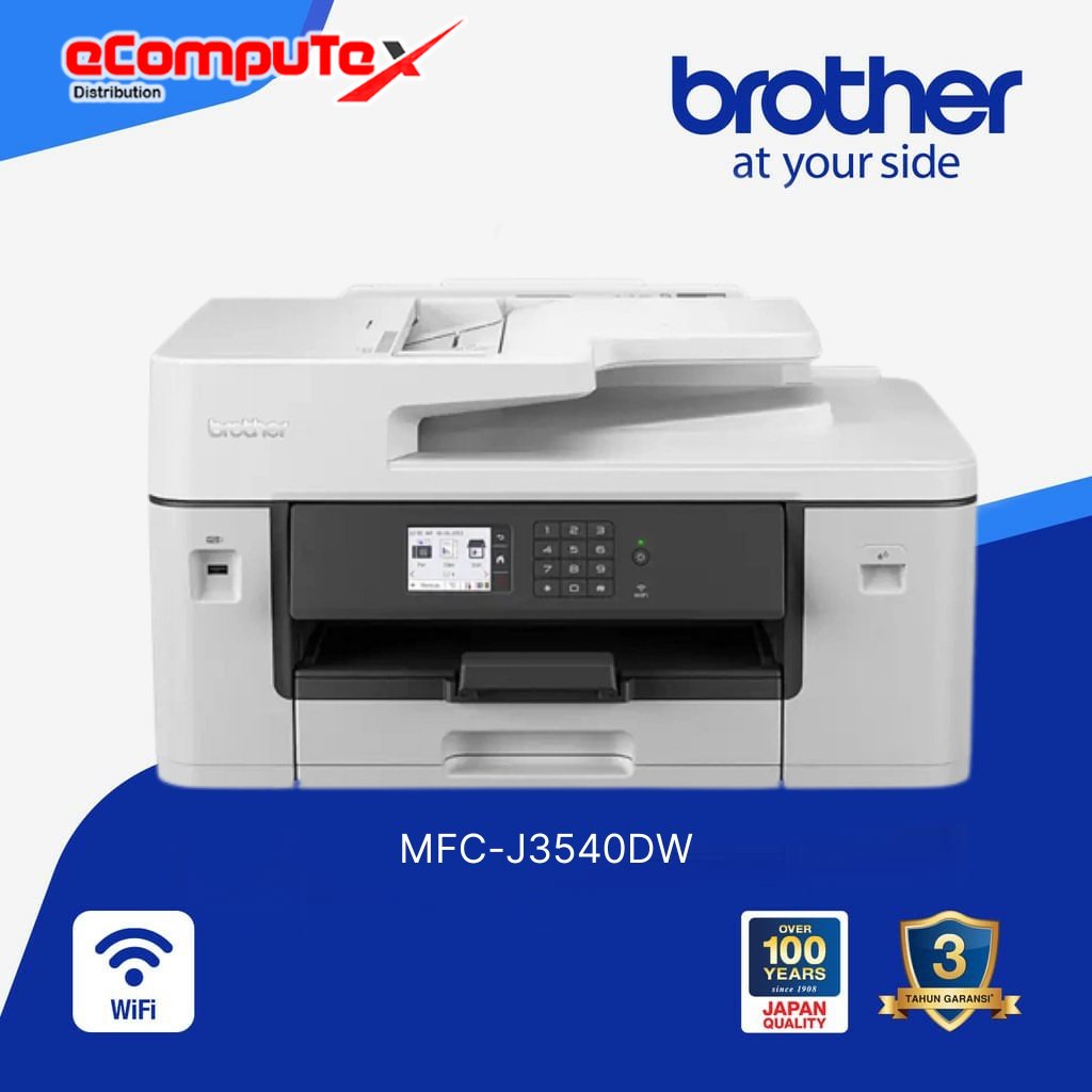PRINTER BROTHER MFC J3540DW / J 3540DW INFUS A3 MULTIFUNCTION WIRELESS ...