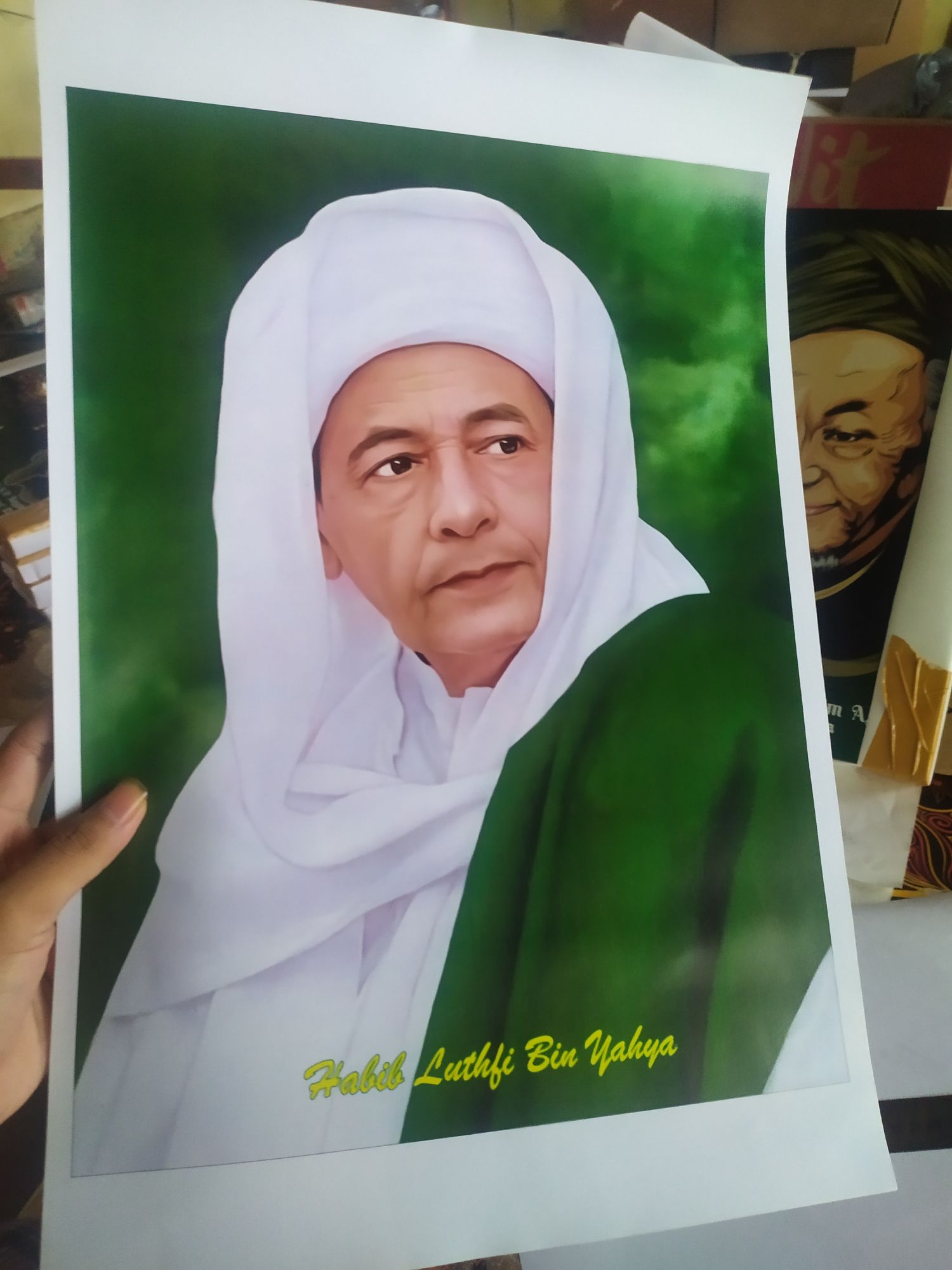 Poster ulama NU Habib lutfi, habib jakfar, mbah maemun, gus baha, gus ...