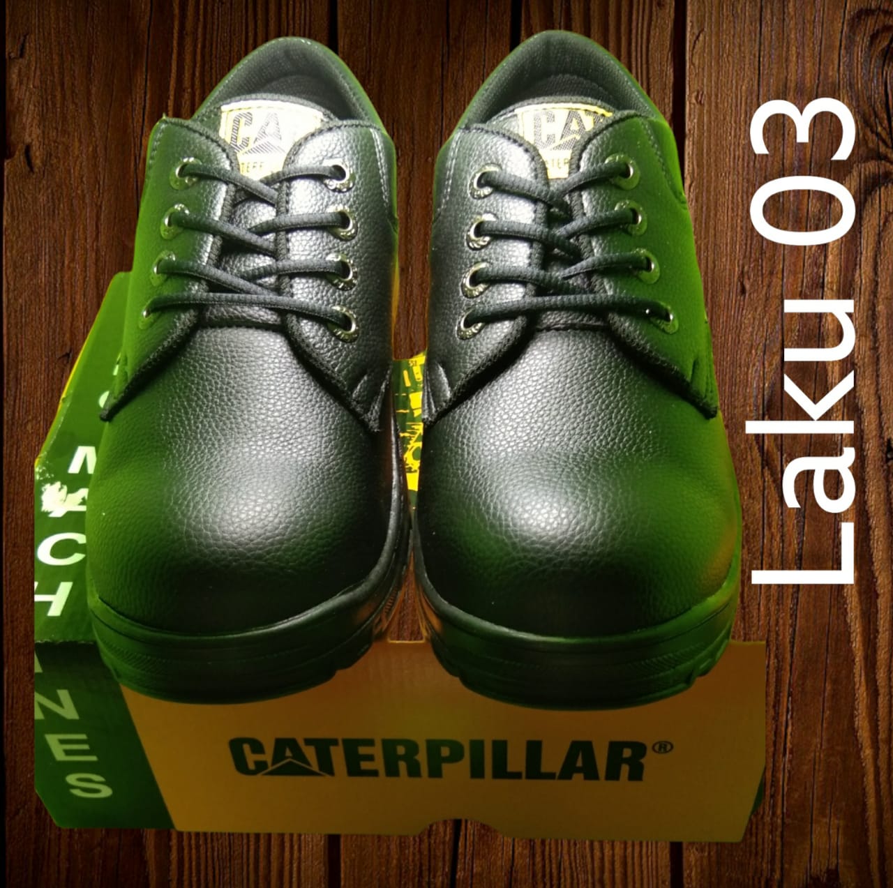 SEPATU SAFETY CATERPILLAR LOW SEPATU SAFETY CAT PENDEK TALI SEPATU ...