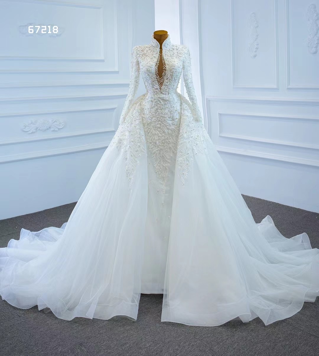 Luxury Mermaid Wedding Dress - Gaun Pengantin Putri Duyung Mewah ...