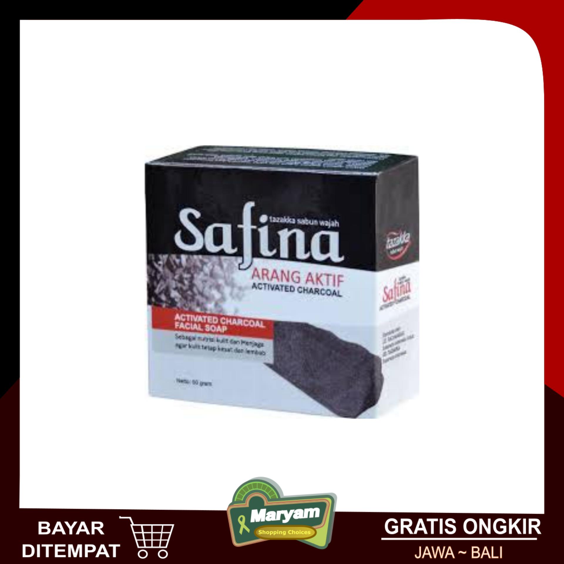 (COD) Sabun Arang Bambu Safina Tazakka - Activated Charcoal Facial Soap ...