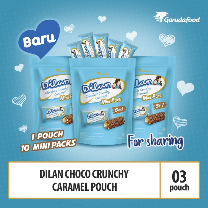 Dilan Choco Crunchy Caramel Pouch | Lazada Indonesia