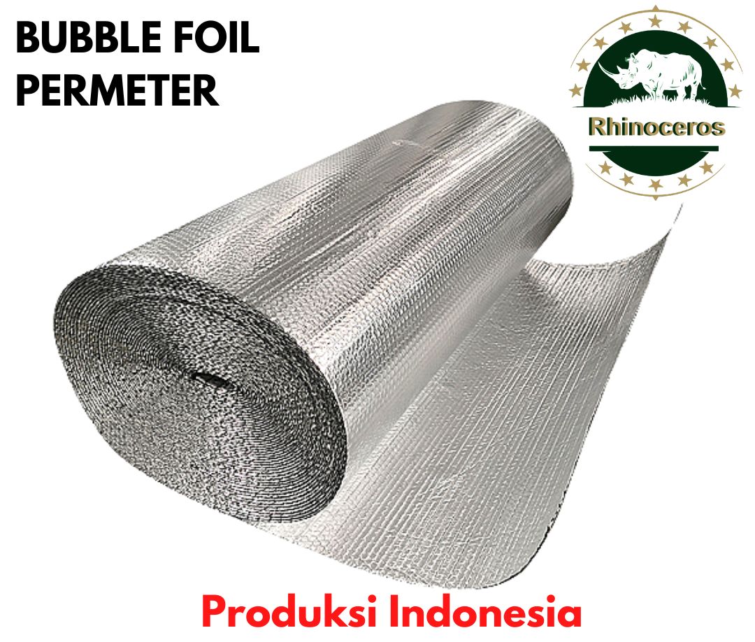 Bubble Aluminium Foil Peredam Panas Insulasi Atap Double Side PERMETER ...