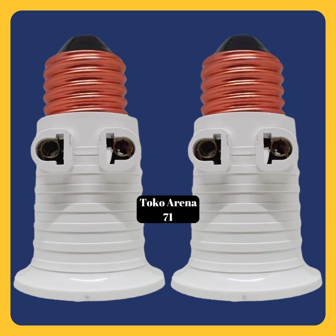 Fitting Kombinasi Fitting Lampu Kombinasi DUTRON Warna Hitam Putih ...