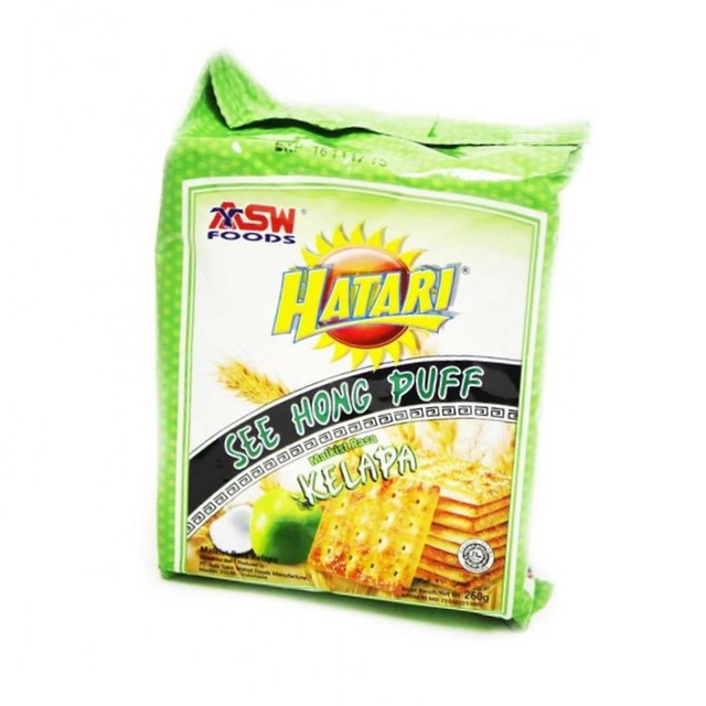 Biskuit Hatari See Hong Puff Malkist Rasa Kelapa | Lazada Indonesia
