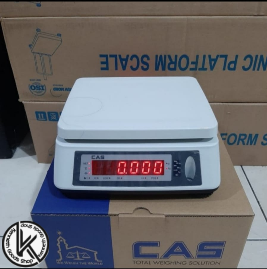 Timbangan CAS SW- II Plus USB PORT 30kg | Lazada Indonesia