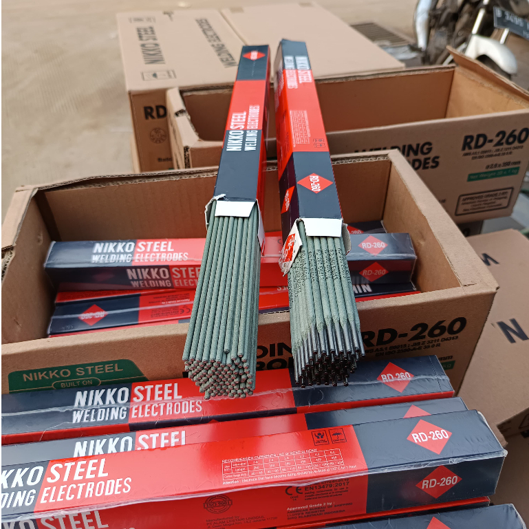 KAWAT LAS Listrik NIKKO RD260 2.0MM X 300 Mm Dan RD 260 2.6 mm x 350 mm Harga per 1 kg | Lazada ...