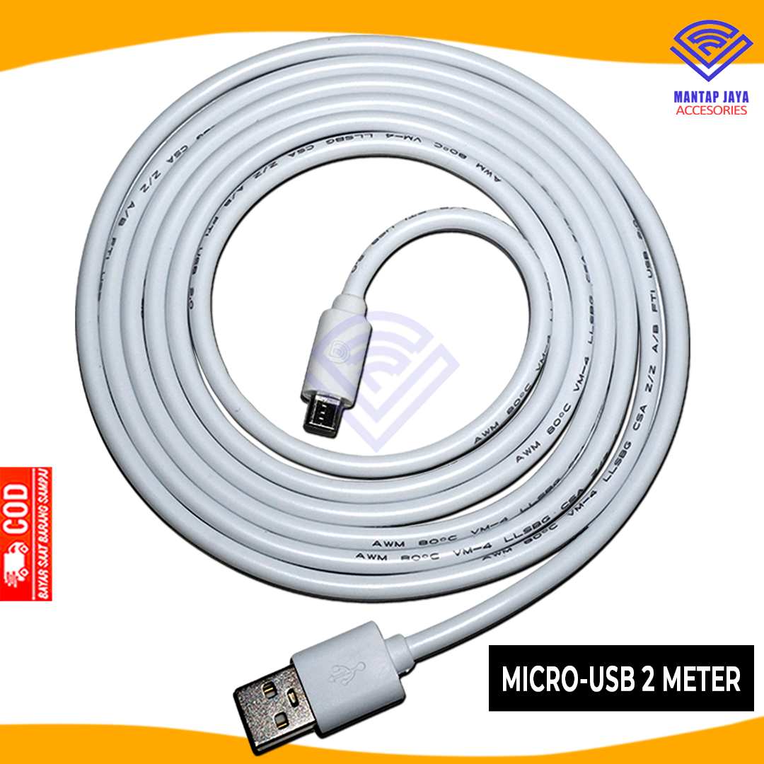 [COD] KABEL DATA CHARGER GRIFFIN MICRO USB 2 METER DAN 3 METER | Lazada Indonesia