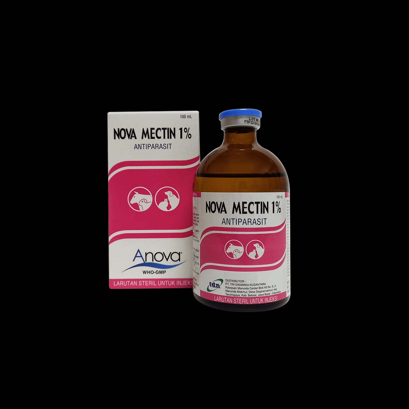 NOVAMECTIN 100 ML. OABAT KUTU, SAPI | Lazada Indonesia