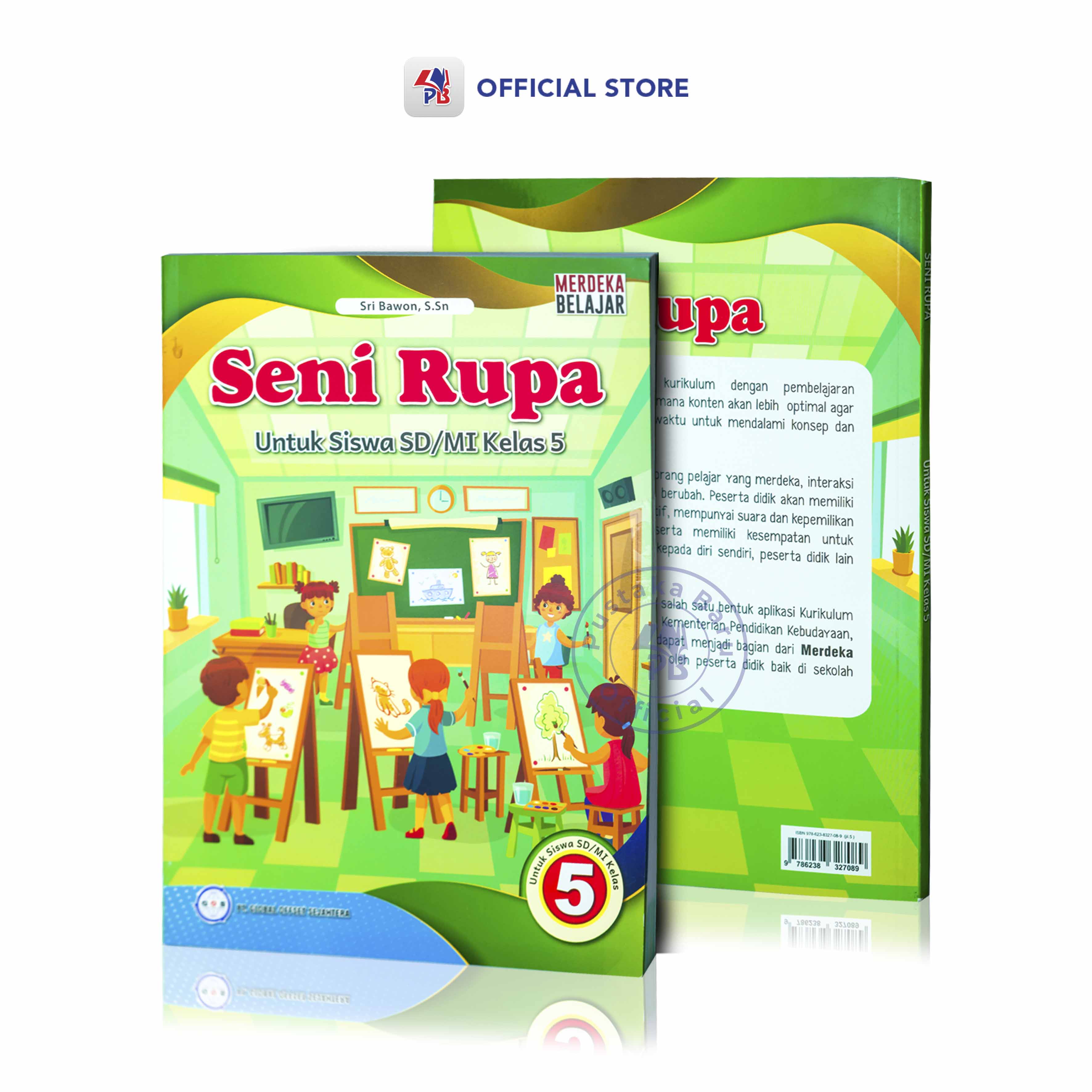 Buku Seni Rupa Untuk Siswa SD MI Kelas 5 / Merdeka Belajar / Global Offset Sejahtera | Lazada ...