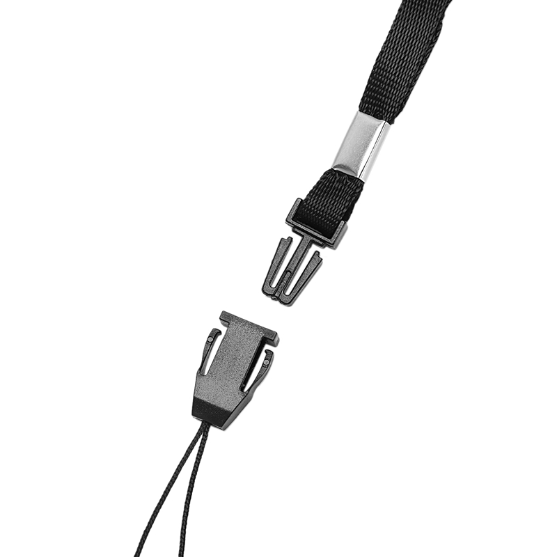 10x Black Lanyard Neck Strap for ID Pass Card Tags Phones Camera MP3 ...