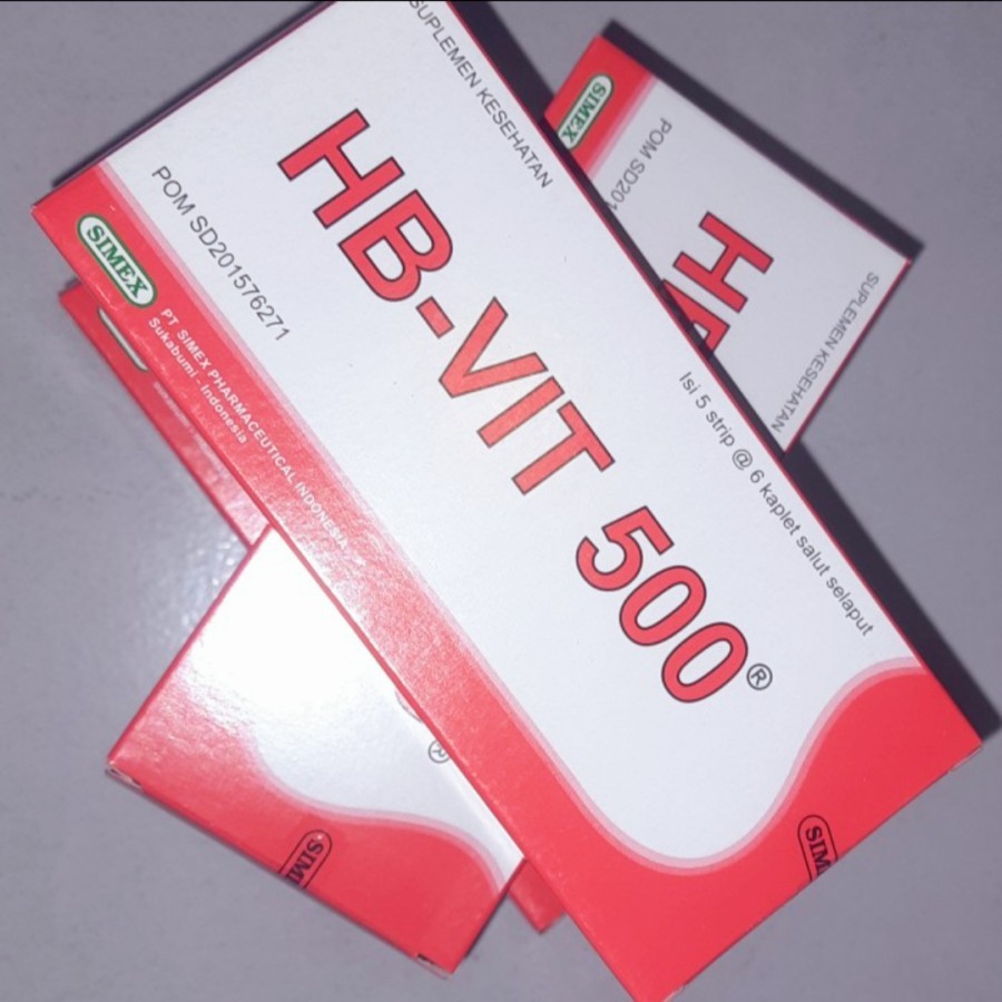HB-Vit 500 Vit C 500 Multivitamin untuk ibu hamil dan menyusui HB Vit ...