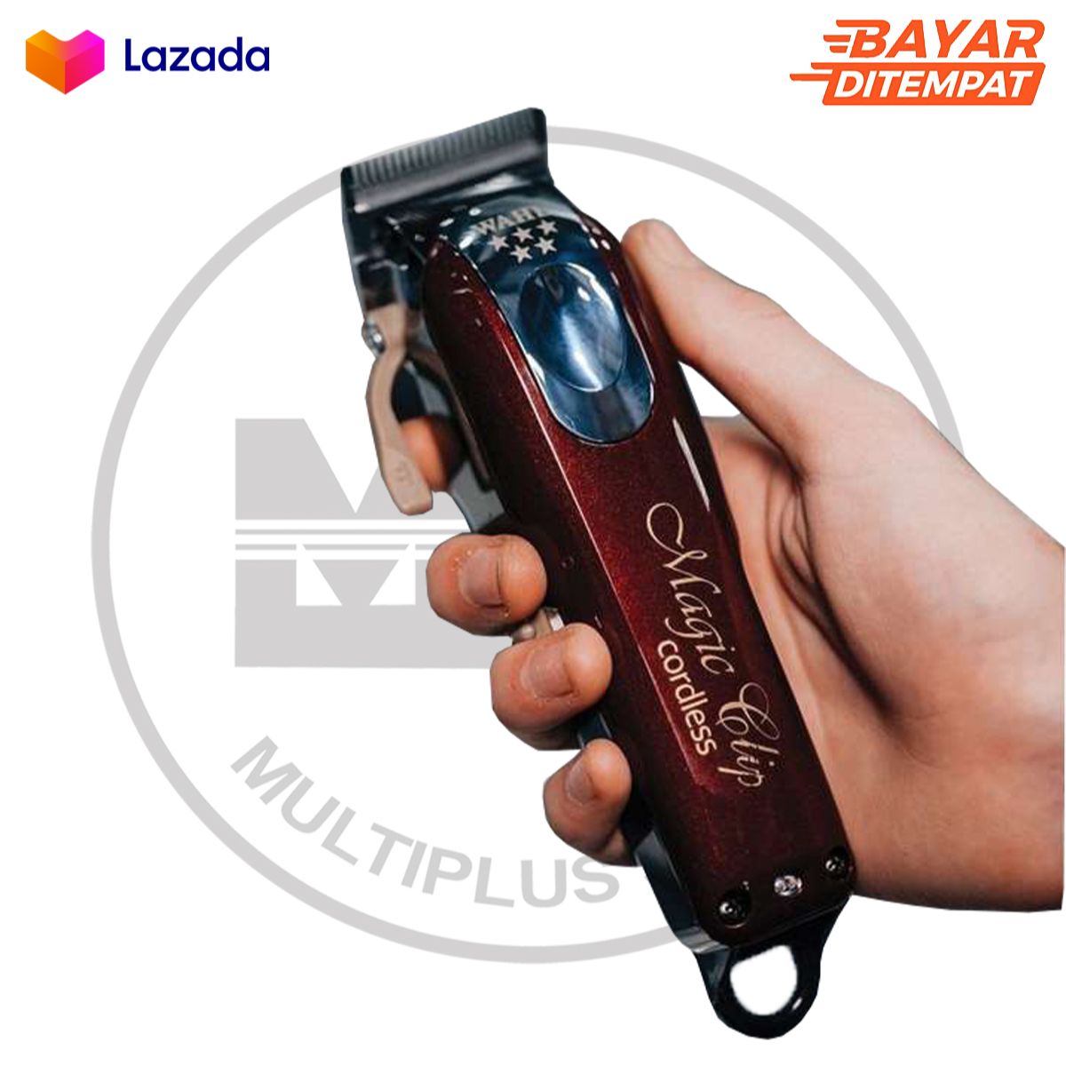 Alat pangkas mesin cukur rambut Wahl Magic clip 5 star Tanpa kabel ...