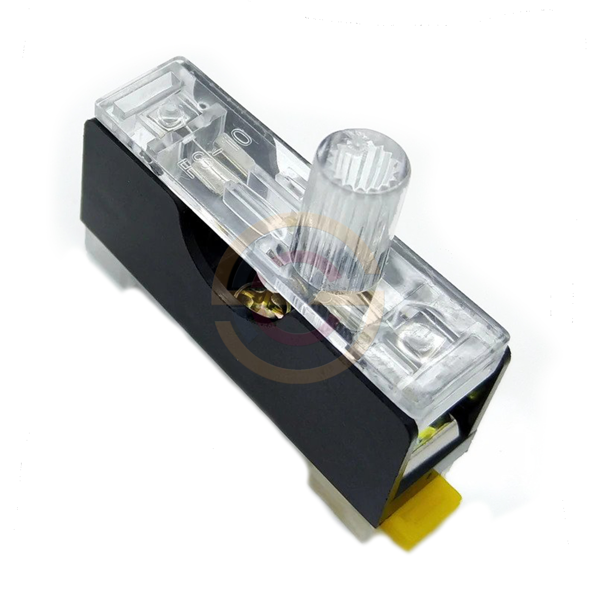 Fuse Kubur Din Rel FS-10 Fuse Holder Pelindung Rangkaian Panel Listrik ...