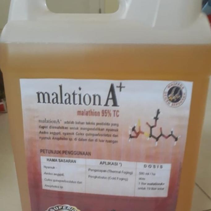 Malathion A+ (Malathion 95% TC kemasan 1 liter) Obat fogging ...