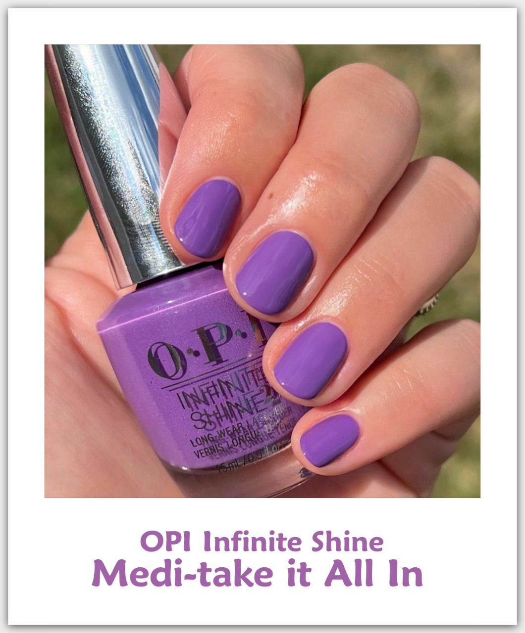 OPI Infinite Shine Medi-take it All In (OPI ORIGINAL / OPI NAIL POLISH ...
