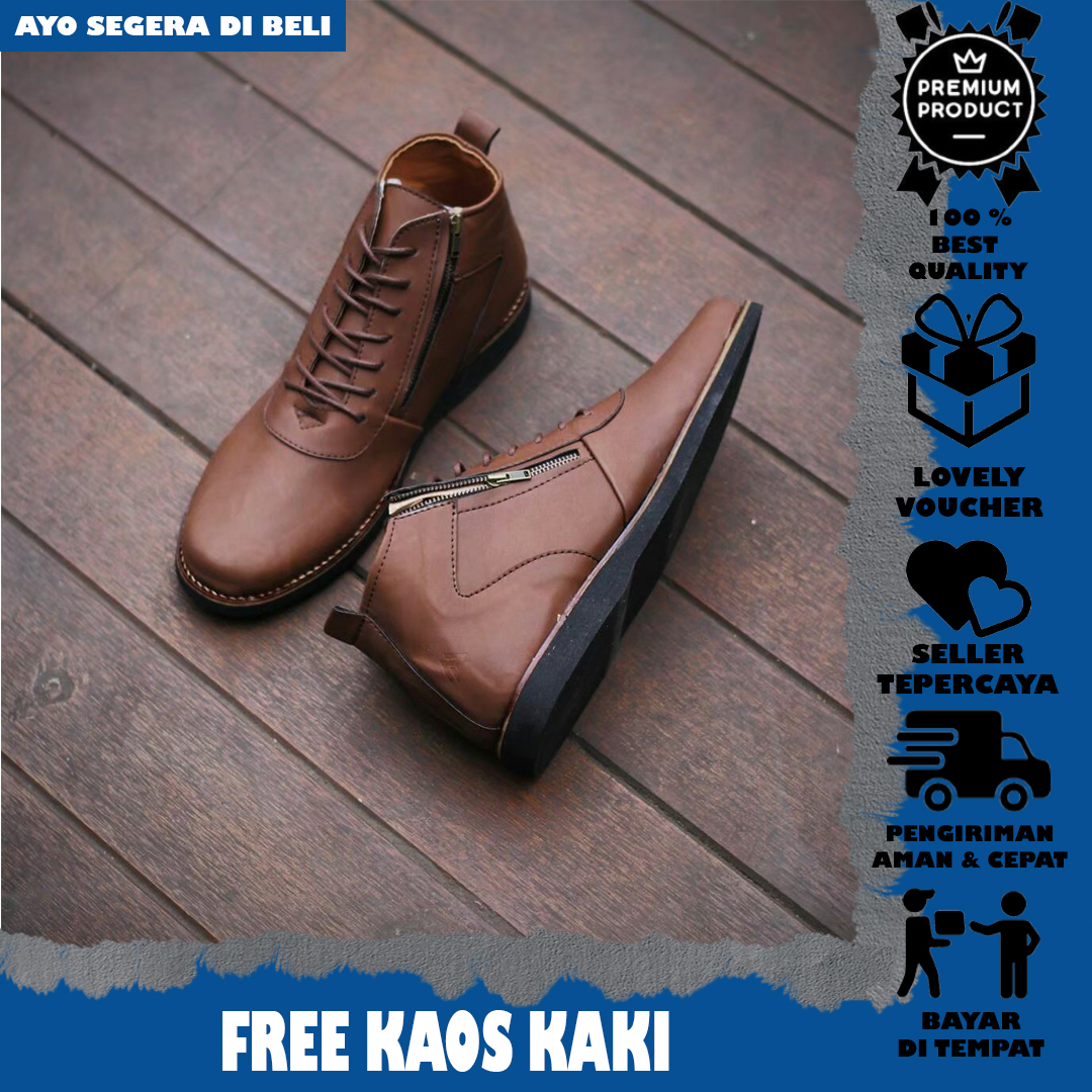HEROES RAGNAR RISLETING - Sepatu Boot Pria / Sepatu Boots Pria Keren ...