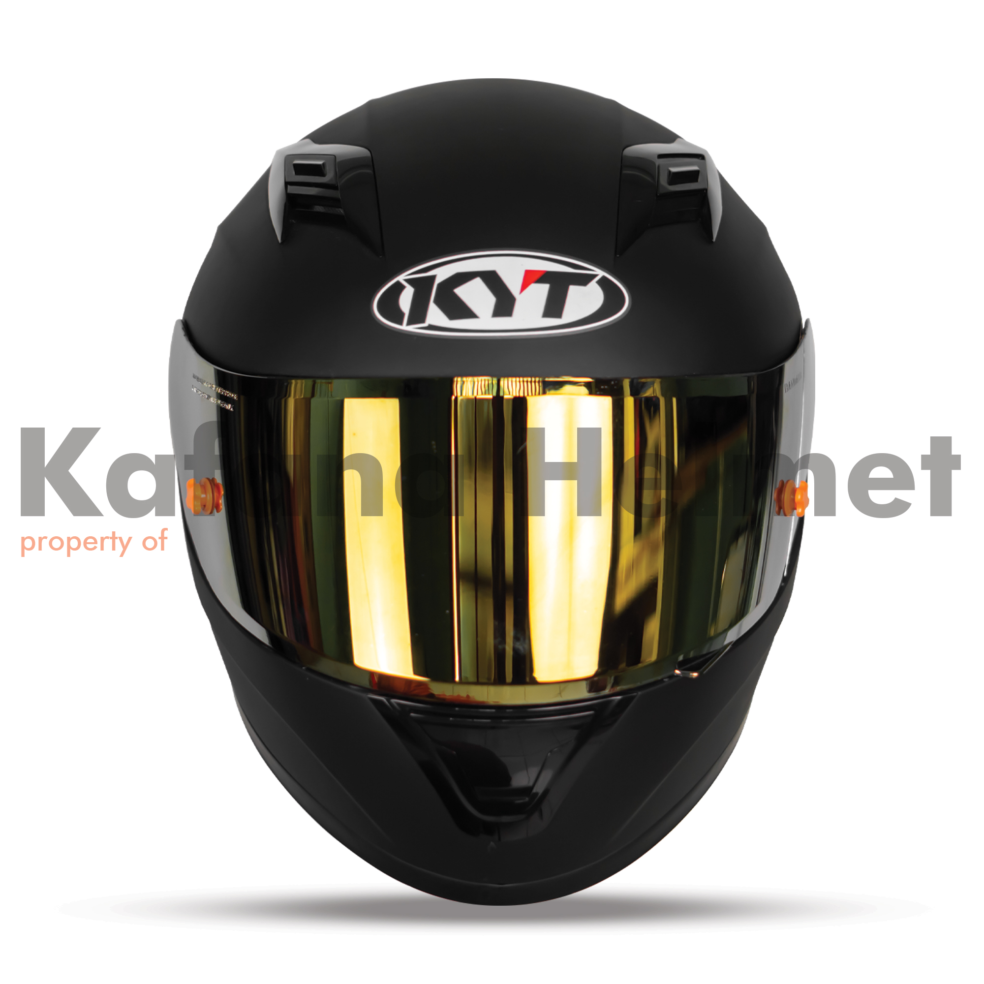 Helm KYT R10 Black Doff Fullface Paket Ganteng | Lazada Indonesia