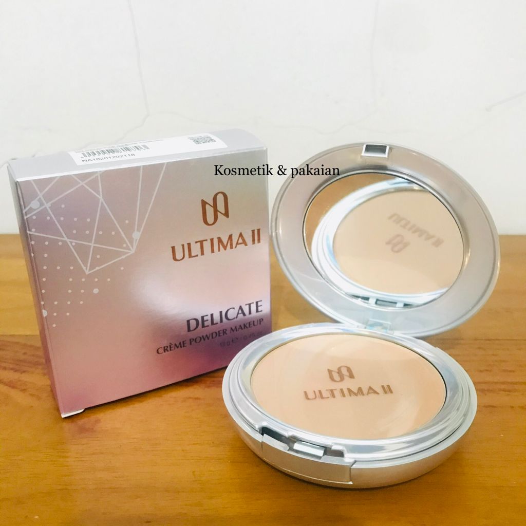 Ultima II bedak padat basah delicate creme powder makeup Original 100% ...