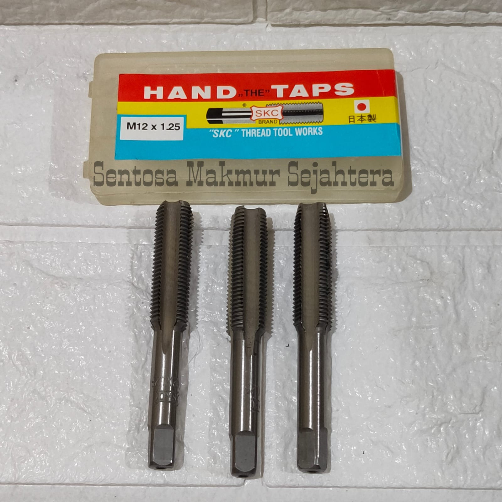 12x1.25 Hand Tap M12 X 1,25 Mata Bor Drat SKC Tap Baut | Lazada Indonesia