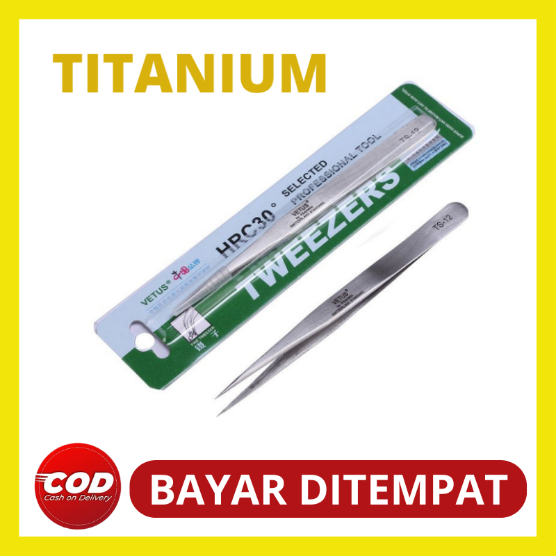 Pinset Lurus Stainless Steel Laboratorium / Alat Pengambil Barang Benda ...