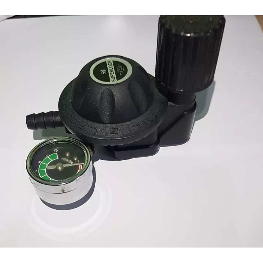 Regulator SUPERLOCK Gas LPG Gascomp Meter GRS02 | Lazada Indonesia