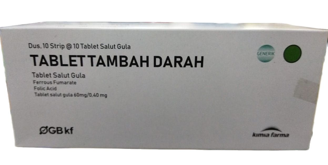 TABLET PENAMBAH DARAH KIMIA FARMA | Lazada Indonesia