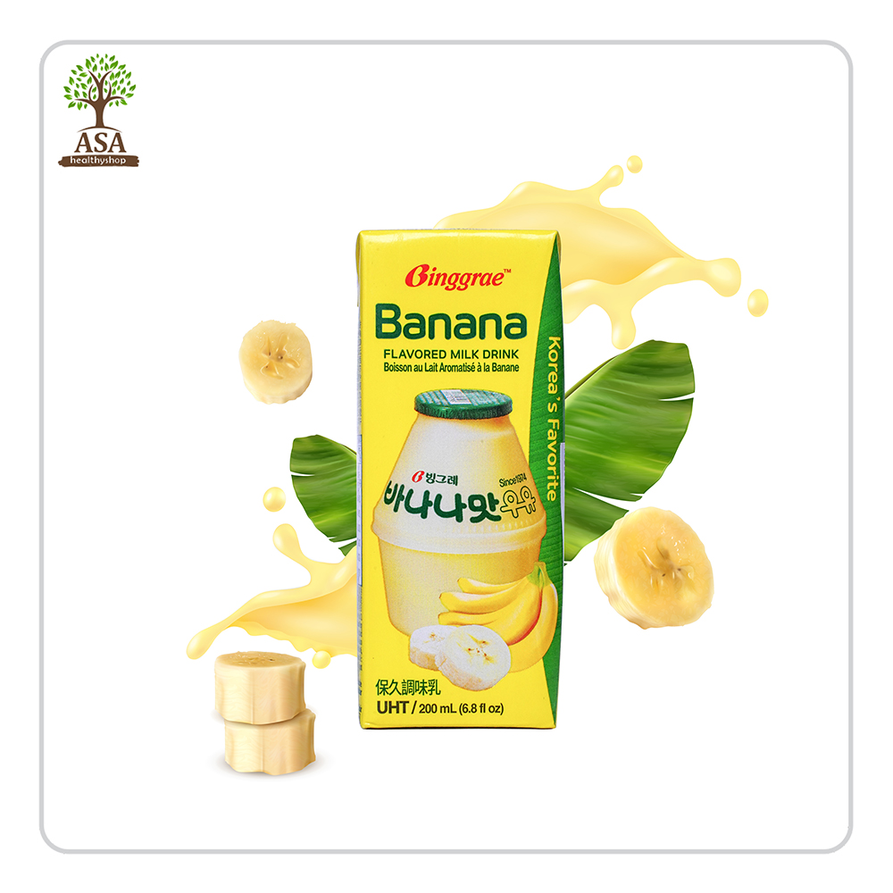 Binggrae Banana Flavored Milk Drink 200 ml | Lazada Indonesia