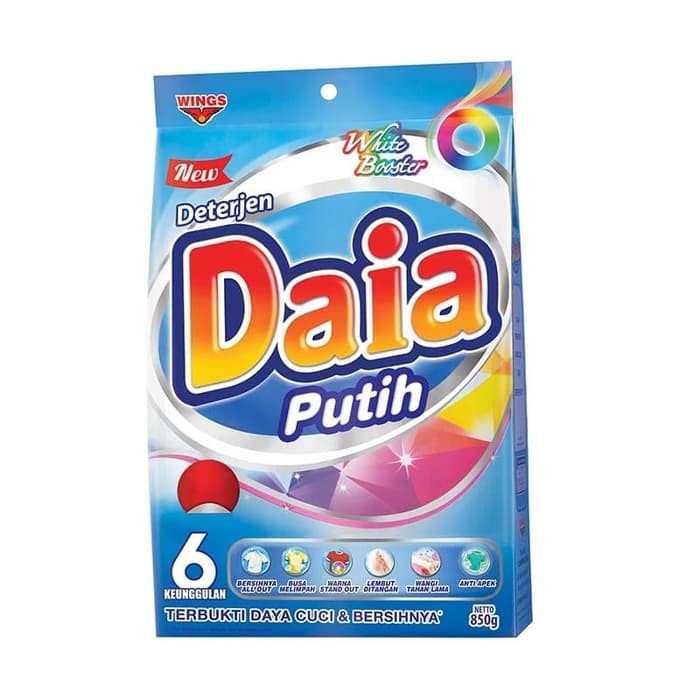 DAIA Putih Detergent [800 gr/pcs] | Lazada Indonesia